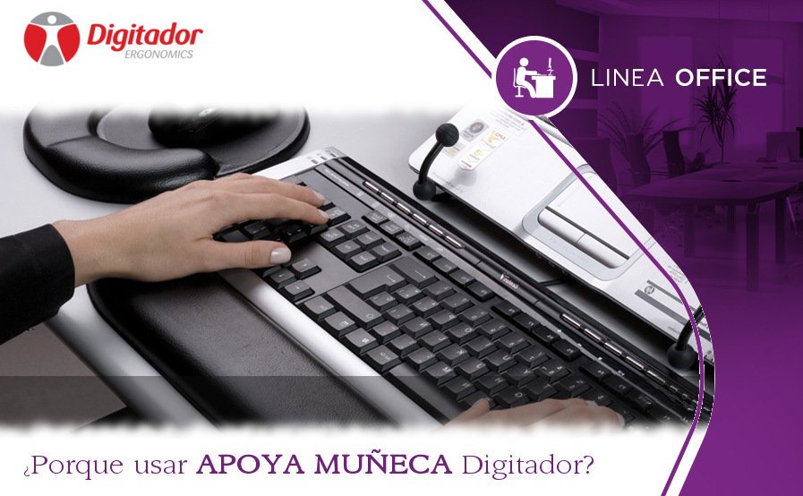¿Por que usar apoya muñecas Digitador? - Digitador Ergonomics